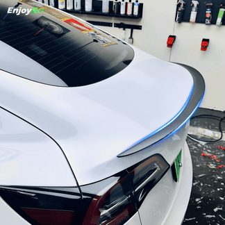 Genuine Carbon Fiber OEM-Style Spoiler for Tesla Model 3 & Y – EnjoyEV