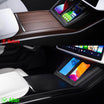 Real Carbon Fiber Center Console Cover Wraps Overlay For 2021+ Tesla ...