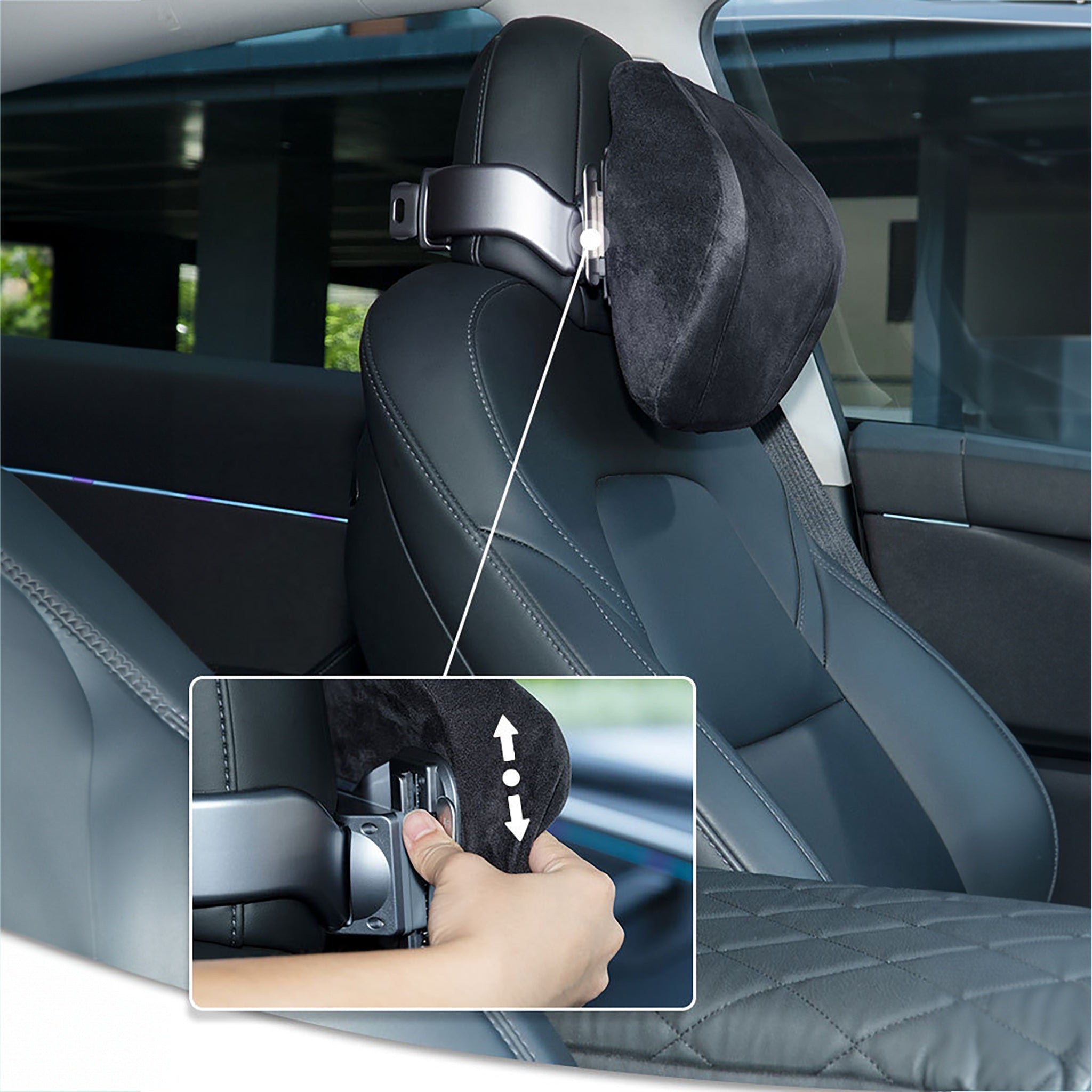 Tesla Multifunctional Headrest Pillow – EnjoyEV